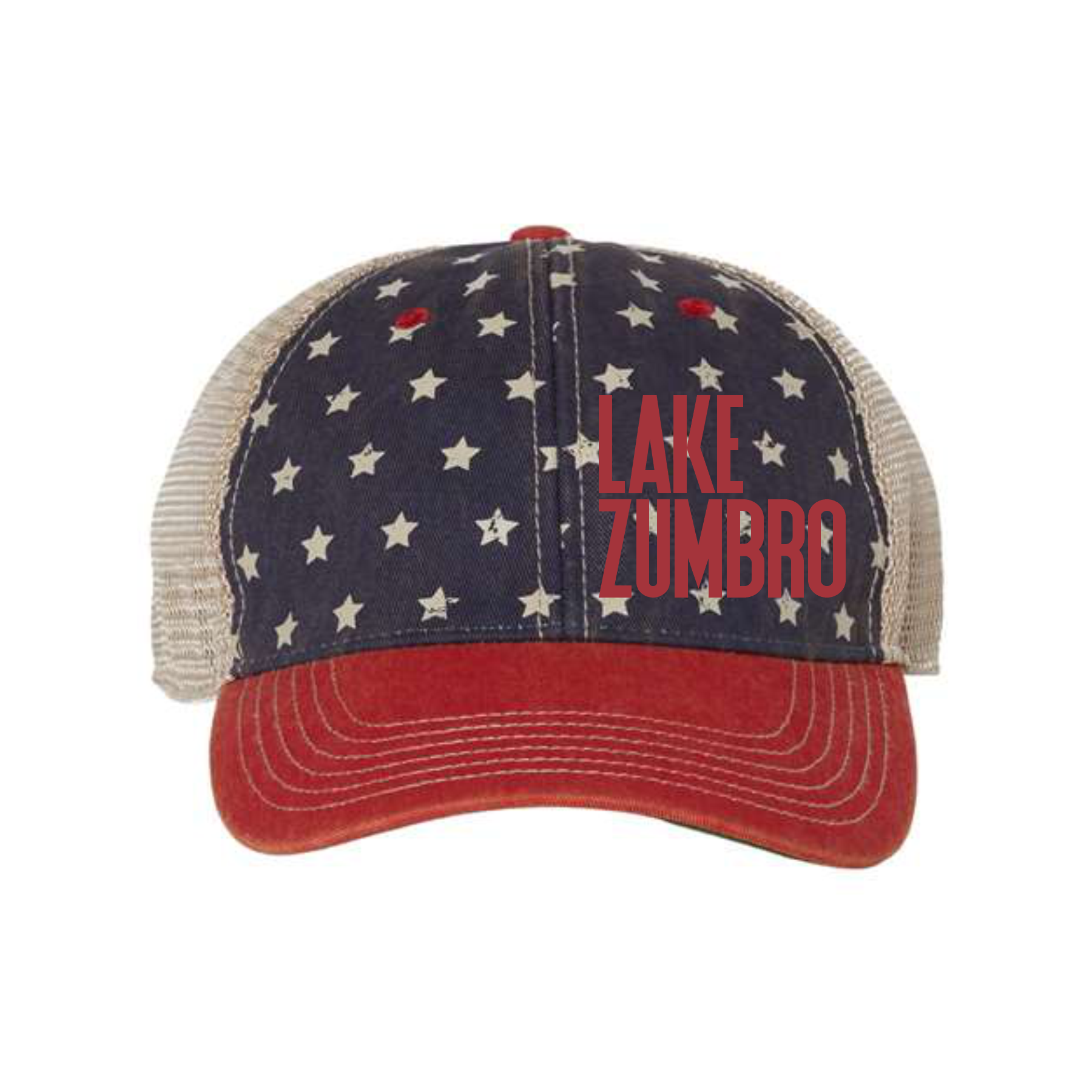 LZ Legacy Hardline Stars Cap | Lake Zumbro Shop